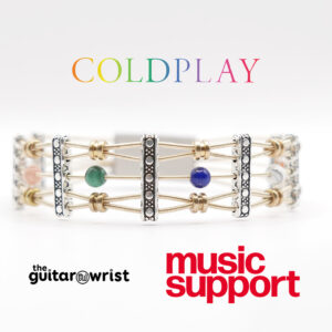 the guitarwrist Coldplay- "Fret" Bracelet £110 – the guitarwrist